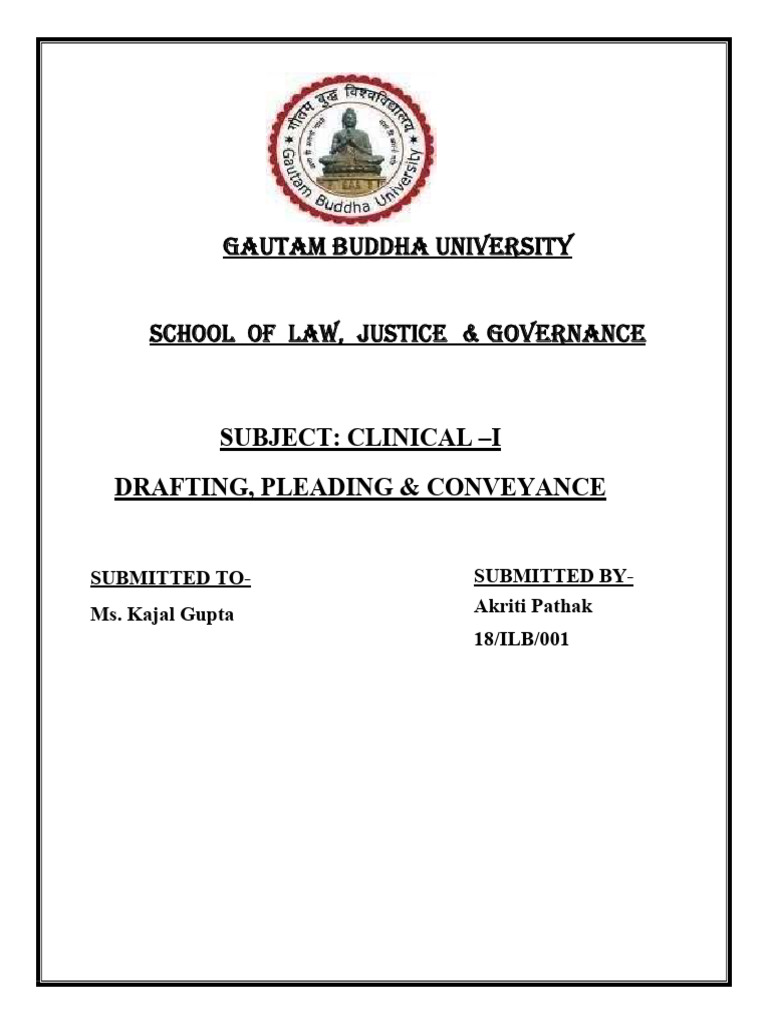 Legal Drafting for Aditya Pathak Case | PDF | Lawsuit | Writ