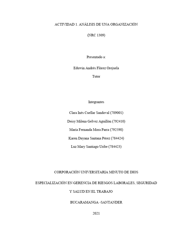 Actividad 1 Evaluativa Terminada Principios | PDF | Business | Carne