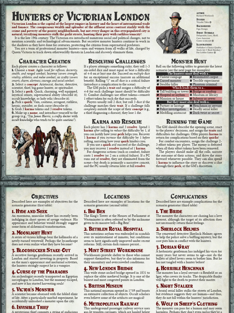 Hunters of Victorian London | PDF