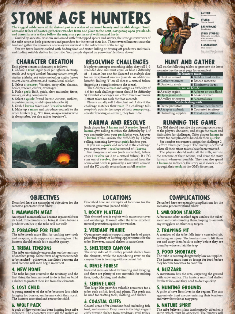 Stone Age Hunters | PDF