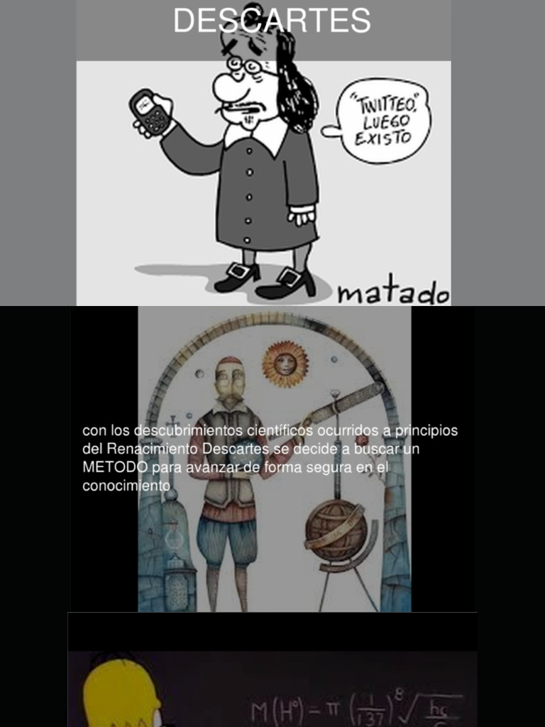 Tema 4. Descartes (2ºbach) | PDF