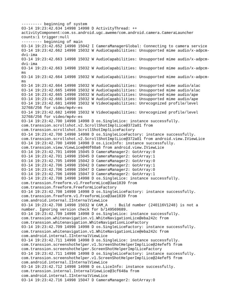 Log Cat 1710415422548 | PDF | Java (Programming Language) | Information Technology