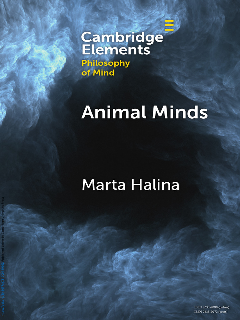 Animal Minds | PDF | Mind | Reason