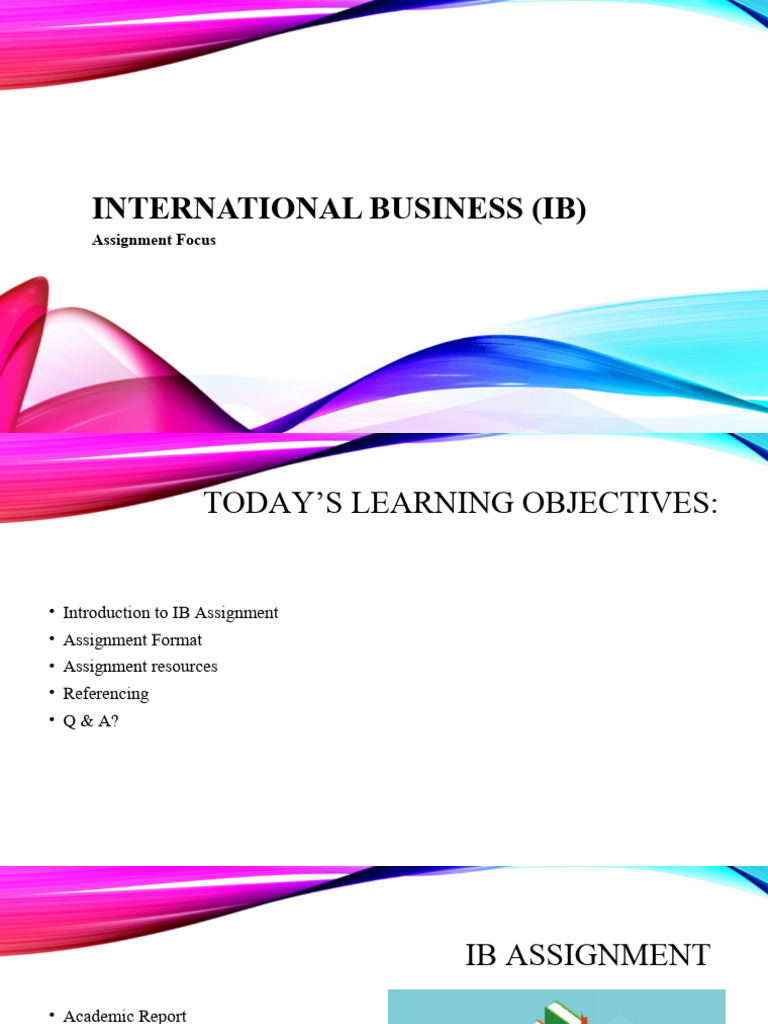 Assignment Focus-BA IB-UoS | PDF | Business
