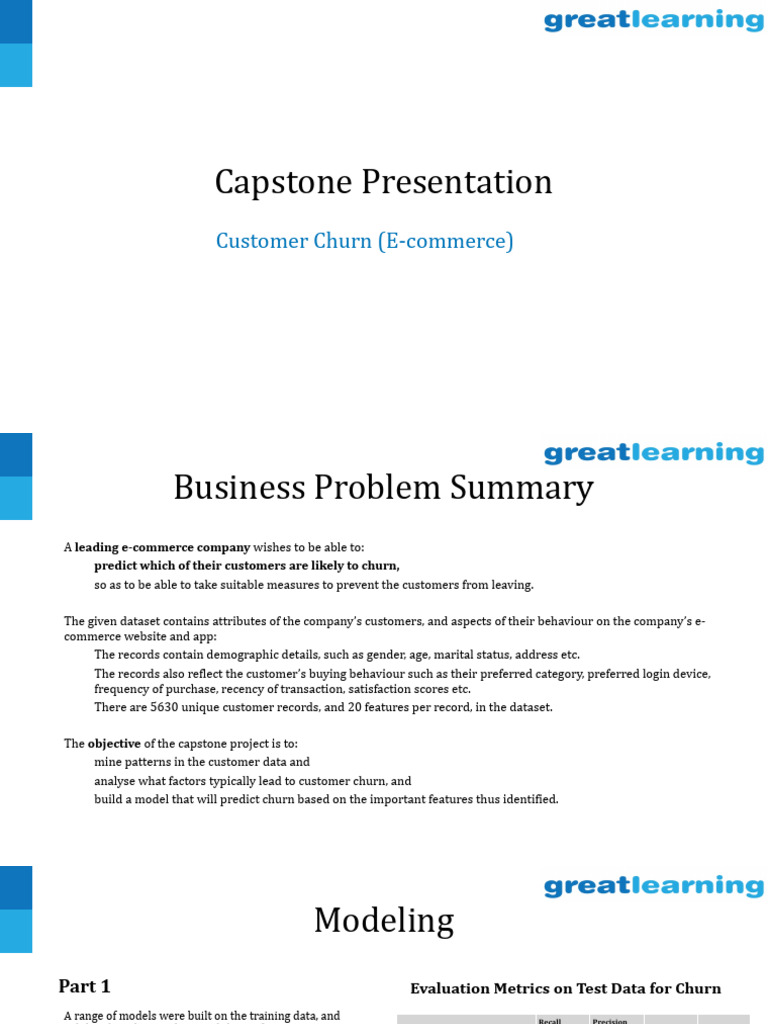 Capstone Presentation SB | PDF | Statistics | Data Analysis