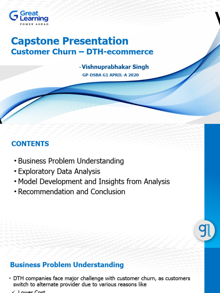 Customer Churn Analysis in DTH Ecommerce | PDF | Accuracy And Precision ...