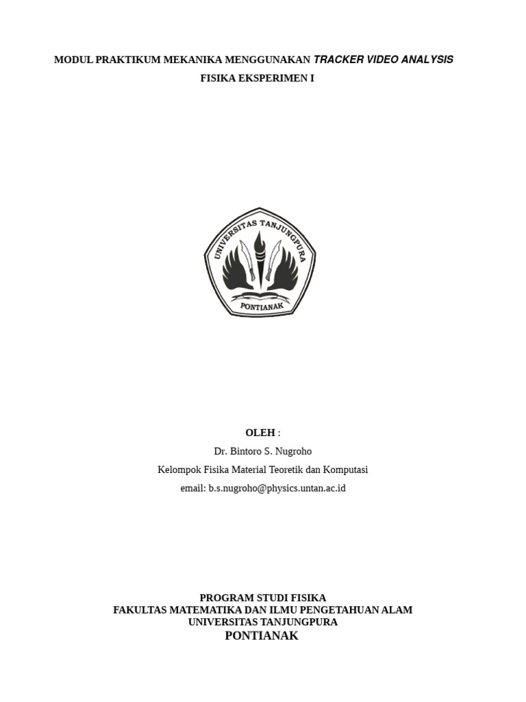 Modul Praktikum Eksp Tracker | PDF | Sains & Matematika