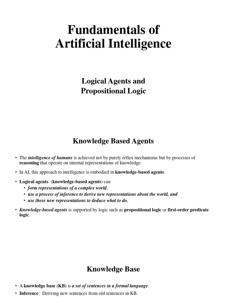 Module 2 Ai | Download Free PDF | Logic | Logical Consequence