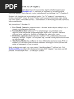 Free CV Templates for Ireland | PDF | Résumé