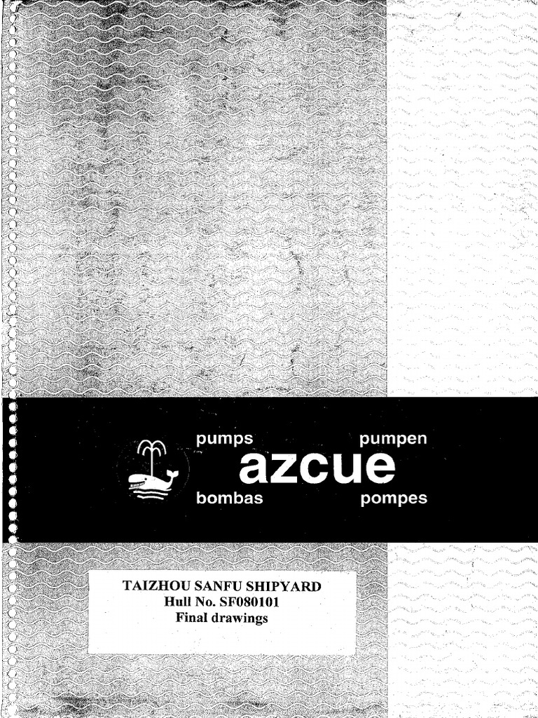 Pumps Azcue - Final Drawings | PDF