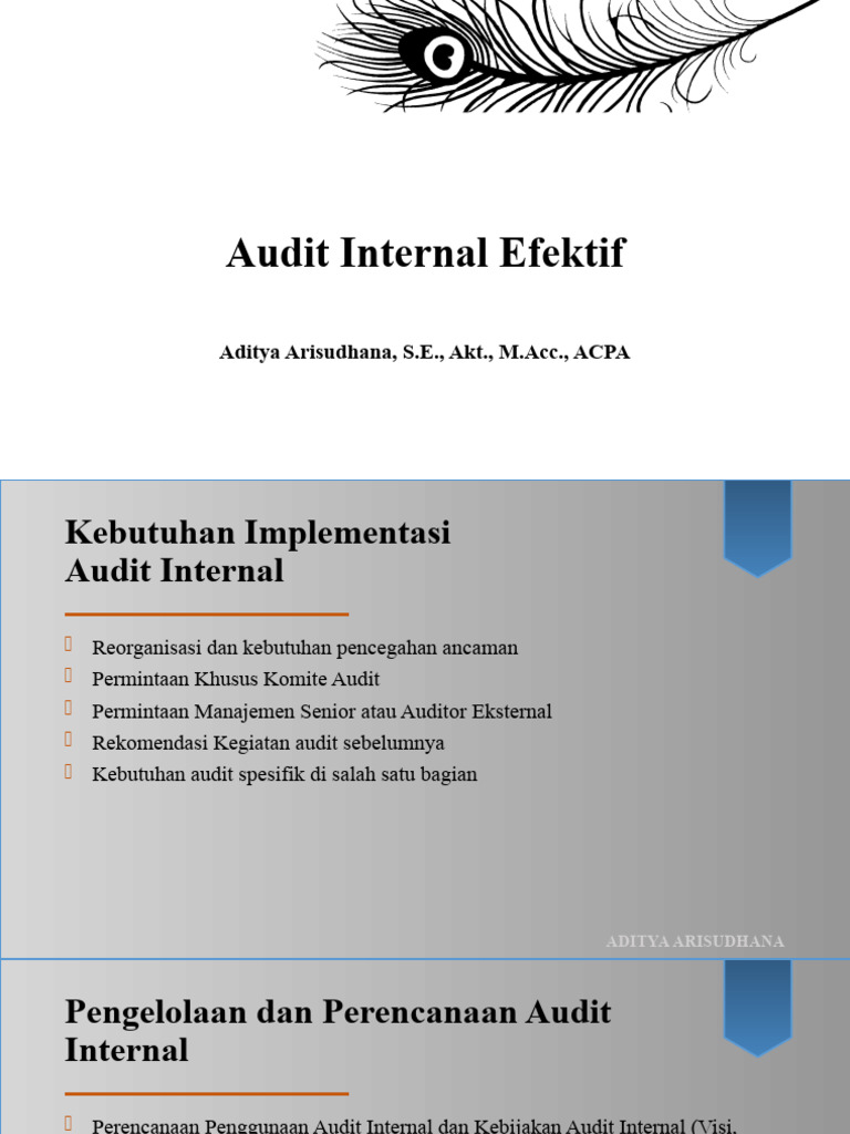 Strategi Efektif Audit Internal | PDF