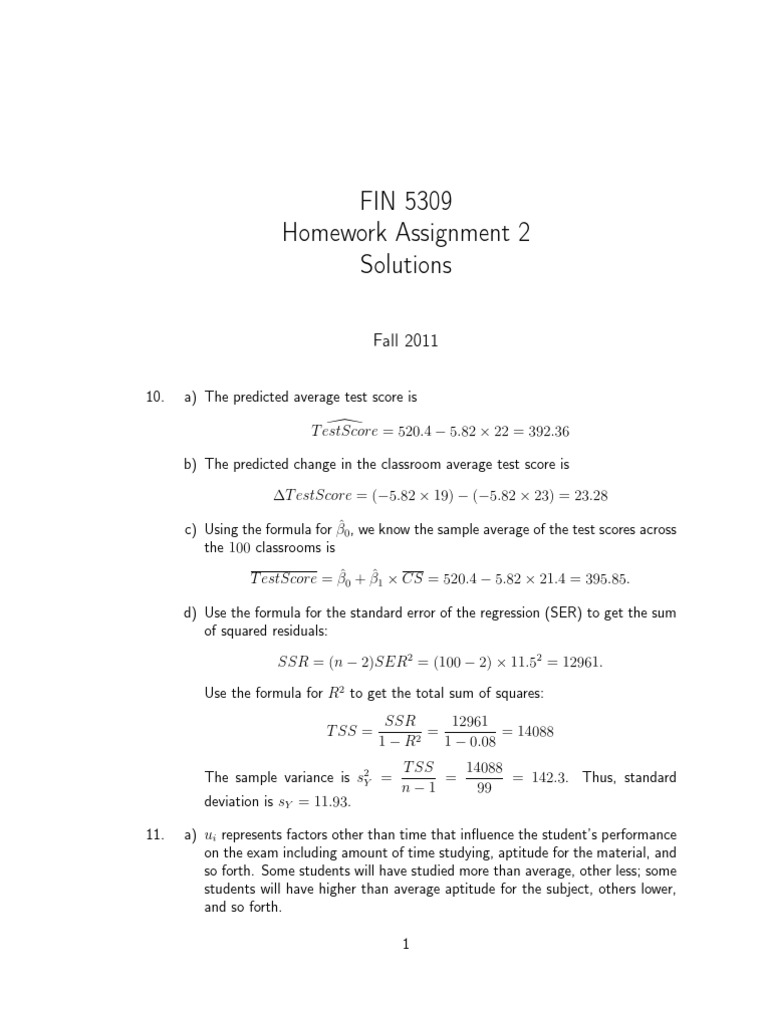 Matlab Assignment 6 Pdf Errors And Residuals Statistical Inference 5699