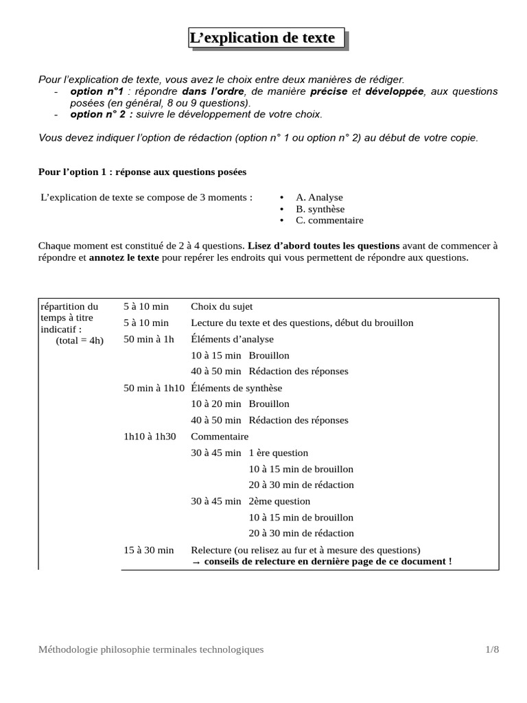 Méthodologie de l'explication de texte en philosophie | PDF | Justice | Crime et violence