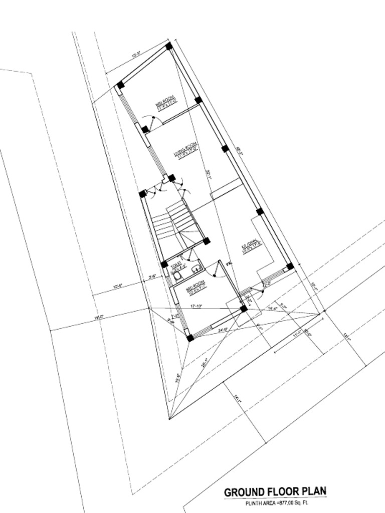 Architecture Drawing of Saru Maam-Model | PDF