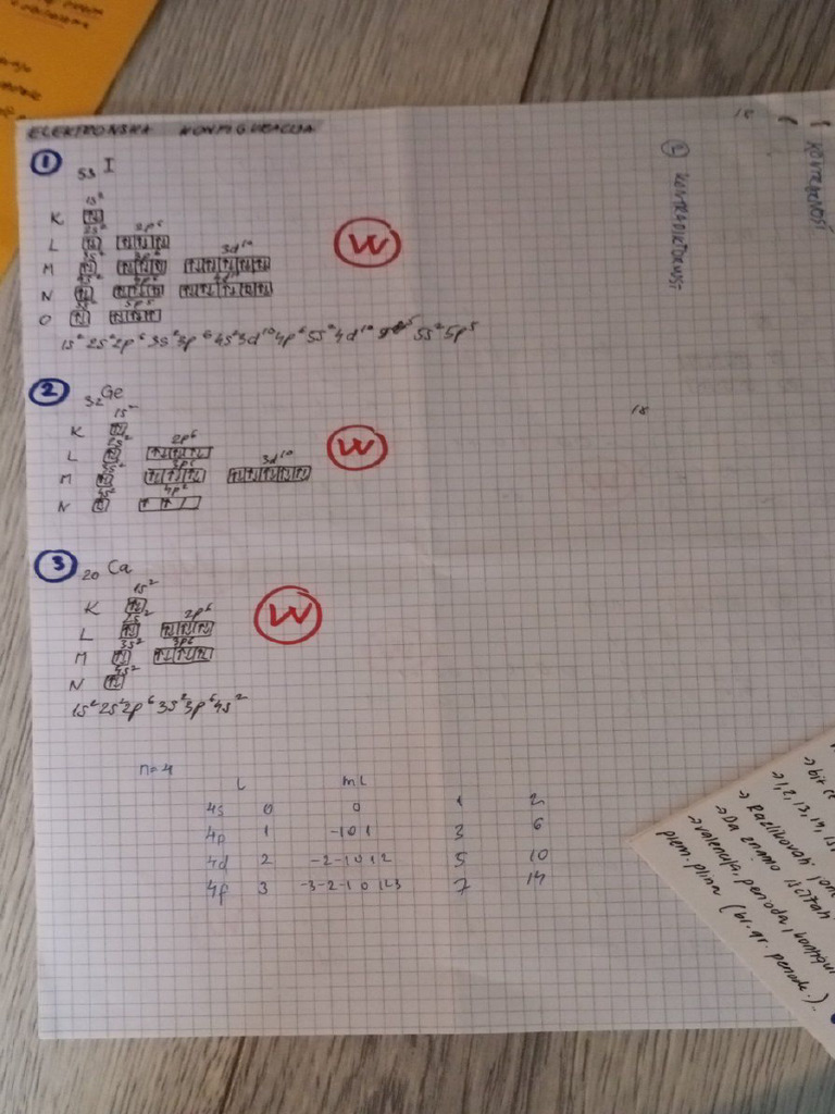 Pitanja Iz Hemije 1. Razred 4 | PDF