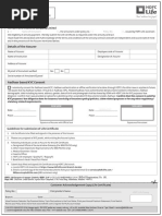 LIC Life Certificate Format | PDF