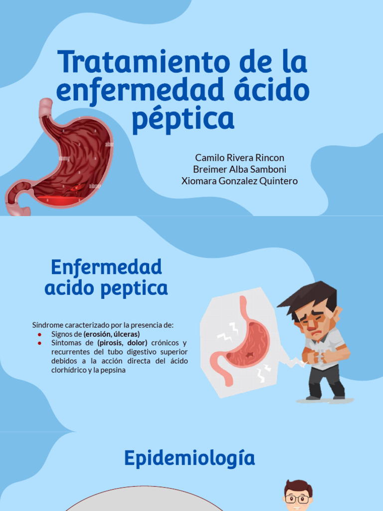 1 Tratamiento de La Enfermedad Ácido Péptica | PDF | Droga anti ...