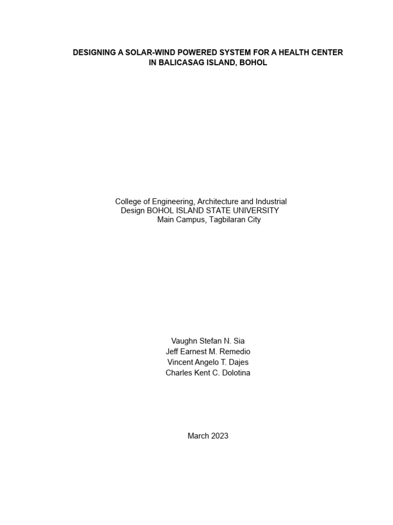 Sia Et Al. Final Manuscript FOR DEFENSE | PDF | Renewable Energy | Wind Power