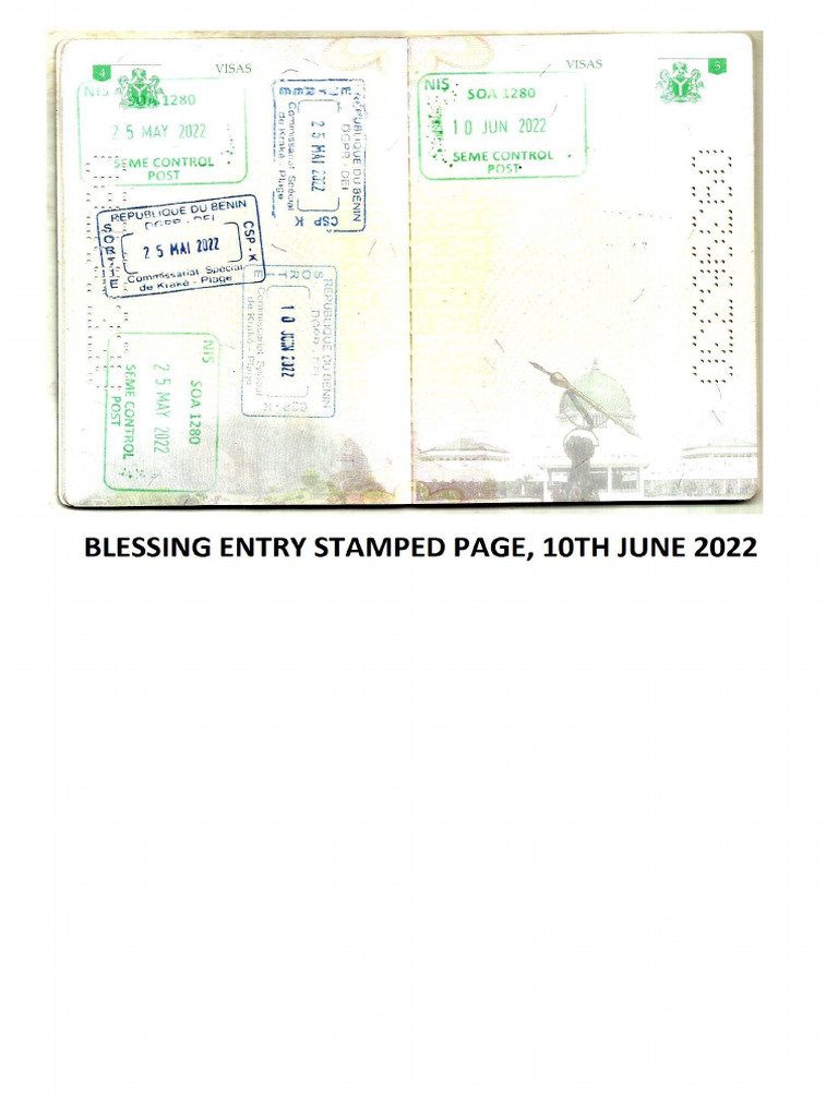 Entry Stamps_1 | PDF