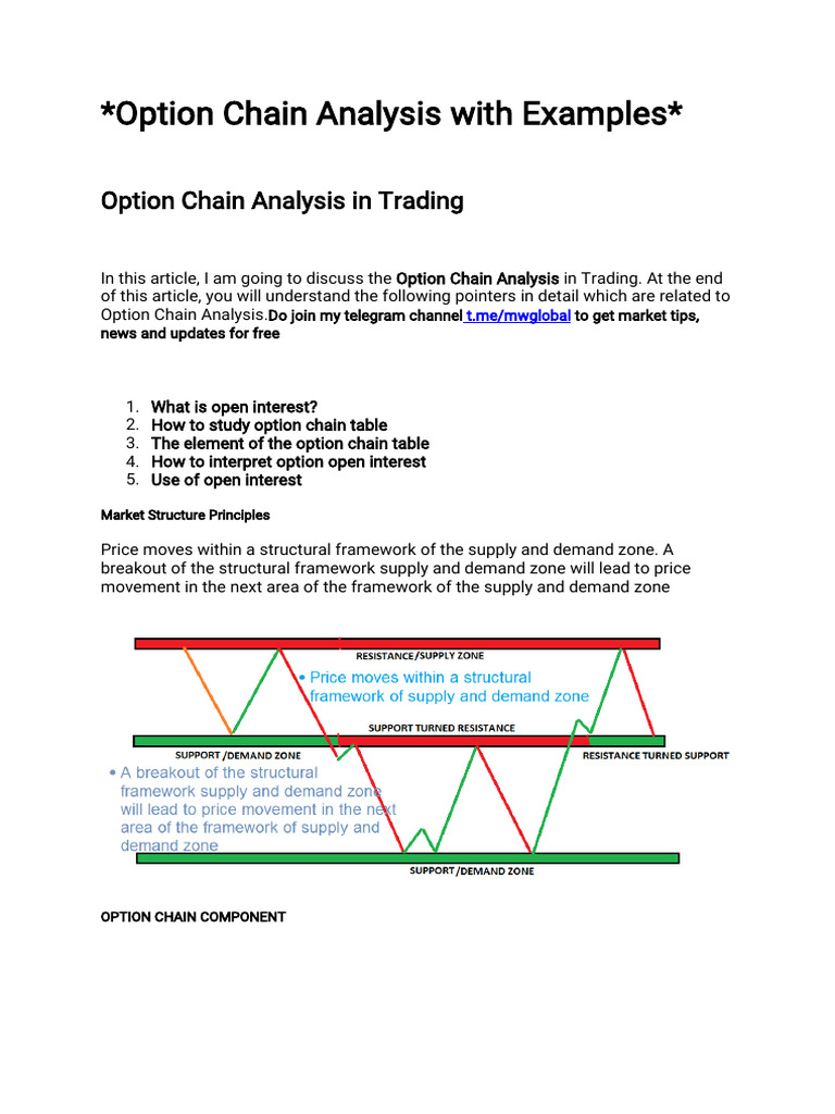 Options Chain Analysis | PDF