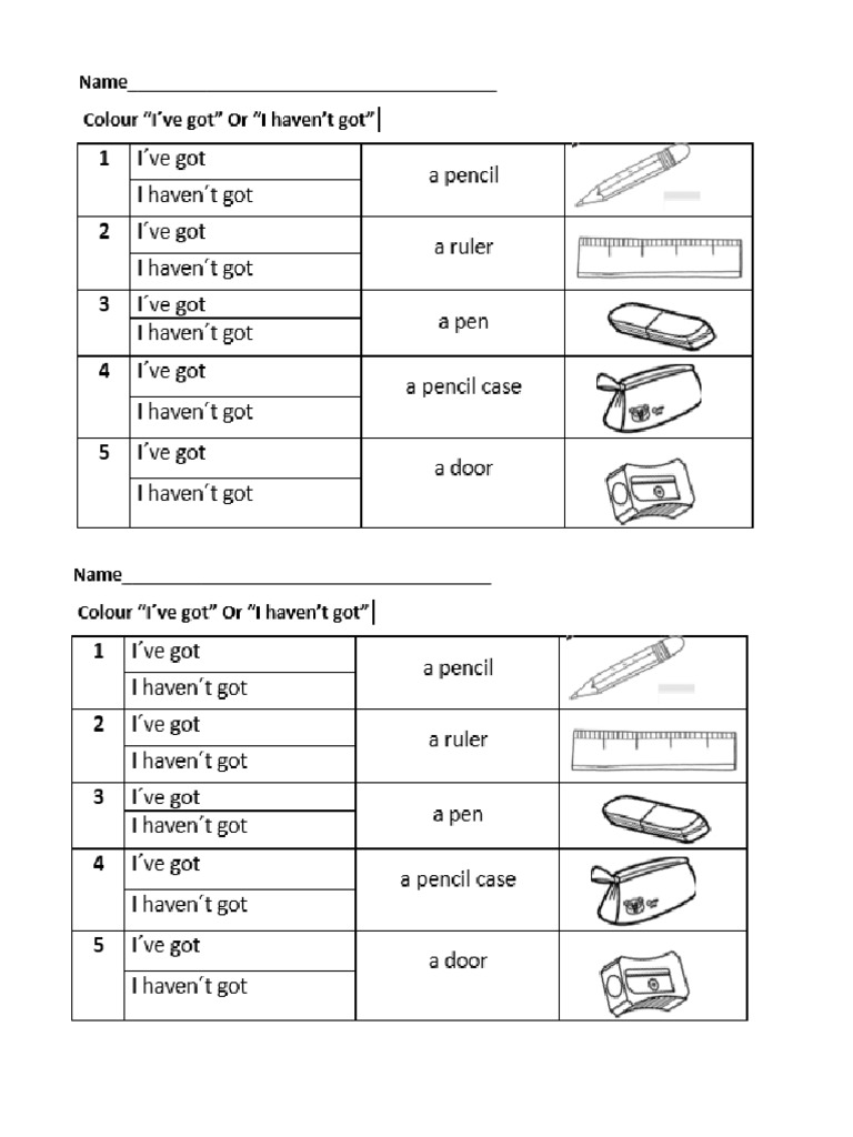 Ive Got I Havent Got | PDF