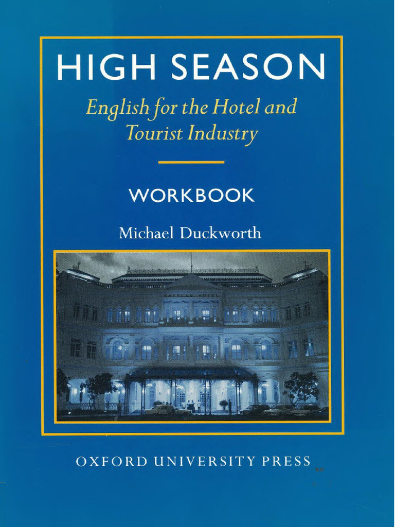 Ebook High Season English For The Hotel and Tourist Industry Workbook ...