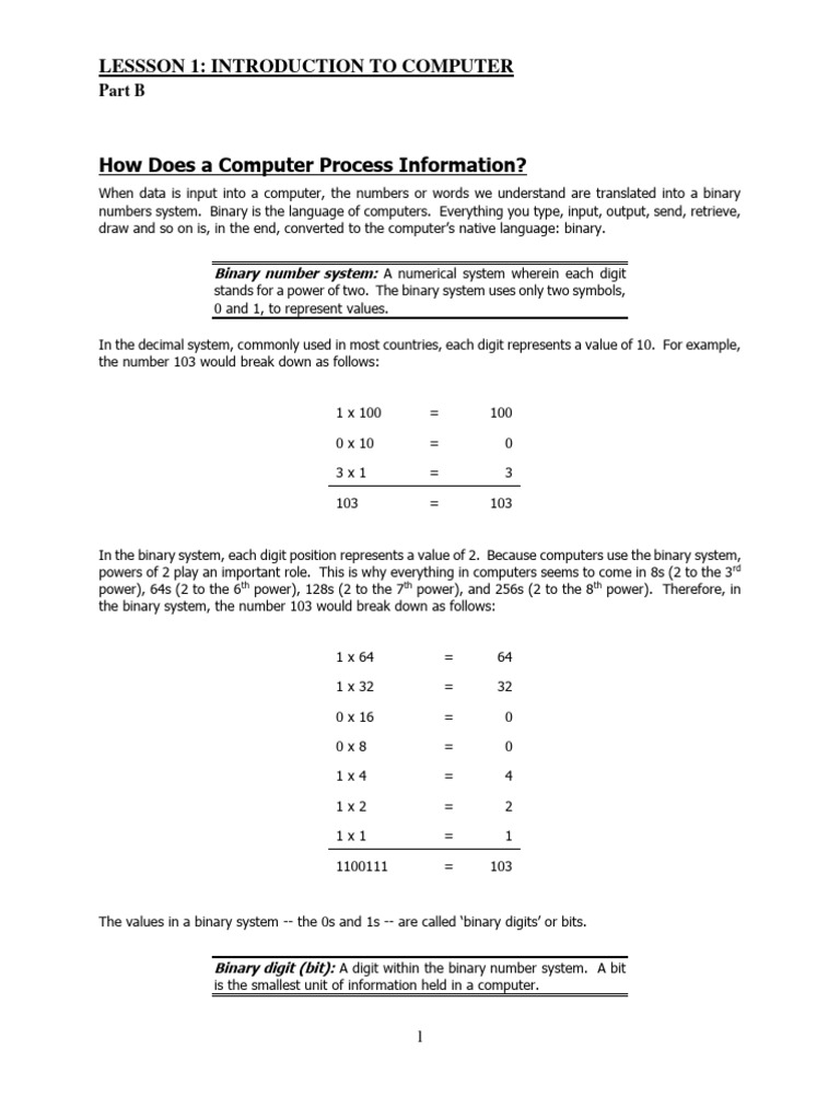 Lesson 1 Part B CA | PDF | Floppy Disk | Computer Data Storage