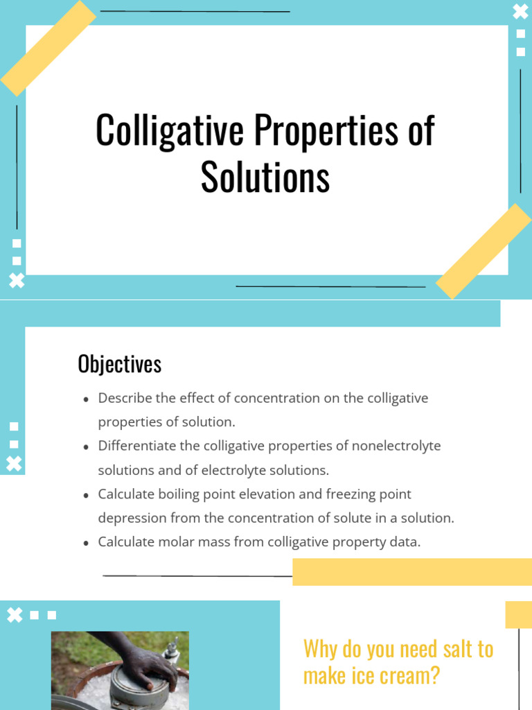 M4-colligative-properties-ppt | PDF | Osmosis | Physical Quantities