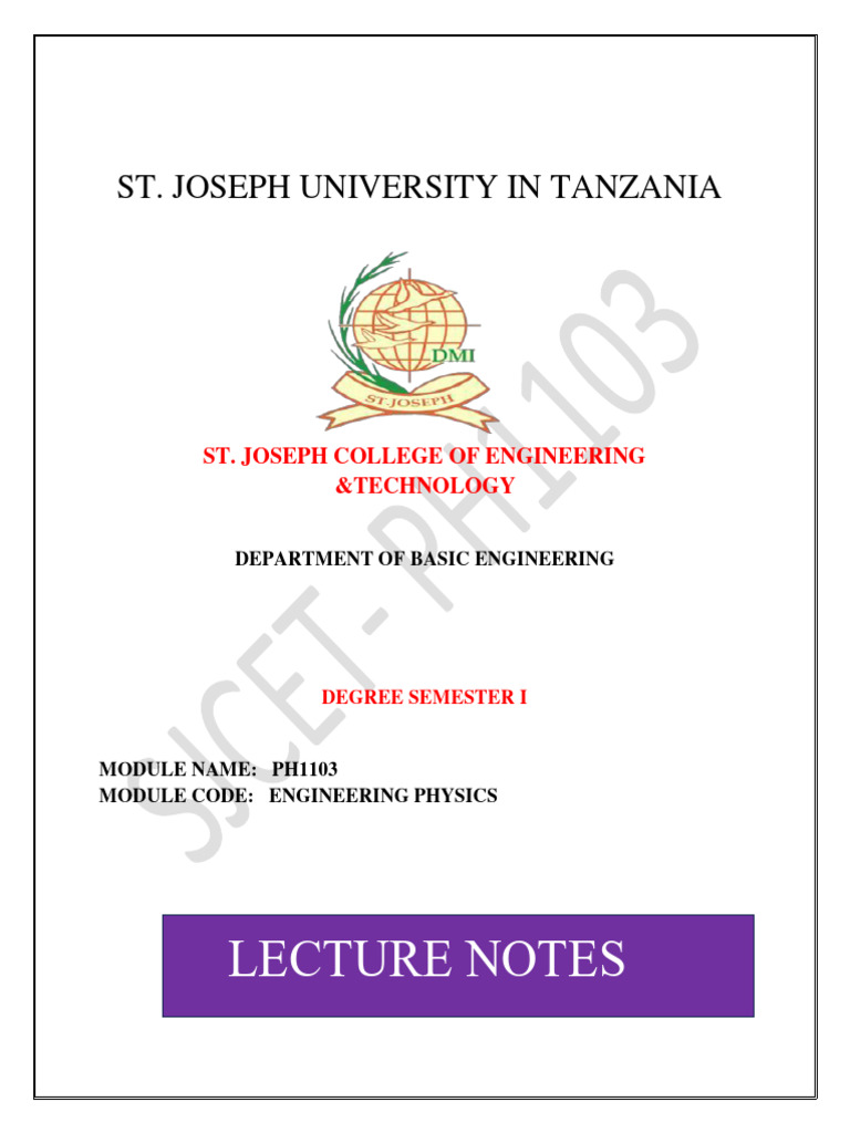 Unit-I-Modern Physics & Quantum Mechanics | PDF | Waves ...