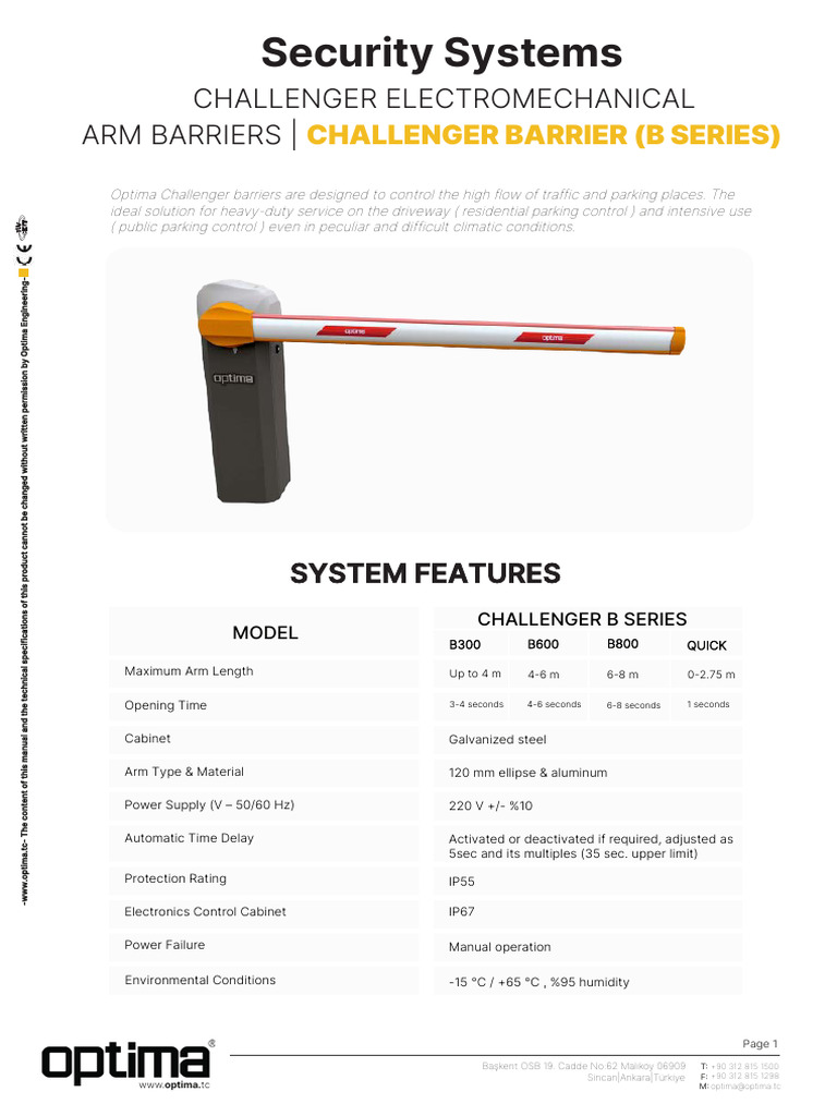 BA.CHALLENGER_B-SERIES_Challenger_Electromechanical_Arm_Barrier.EN ...