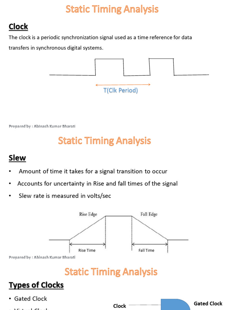 Clock Uncertainty in Static Timing Analysis | PDF | Electronic Design ...
