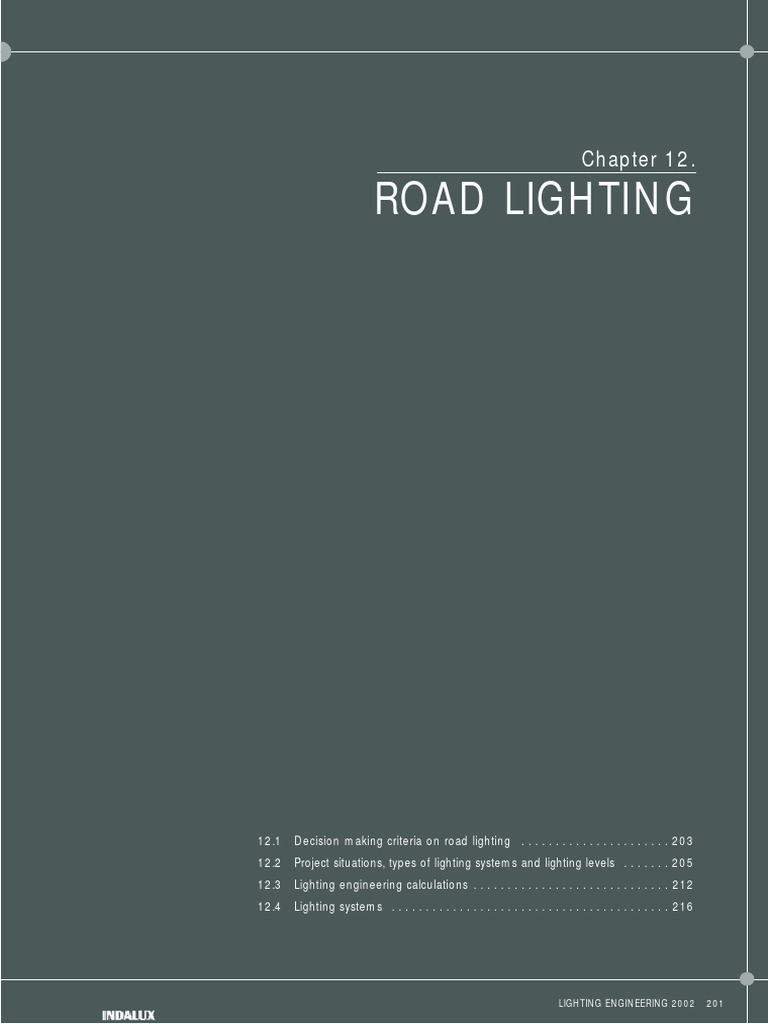 Lighting-Handbook - Ch. 12 - Road Lighting | Download Free PDF ...