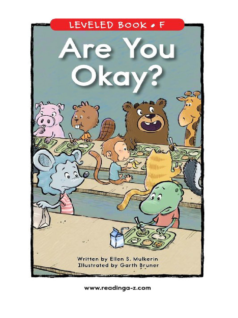 Are You Okay | PDF