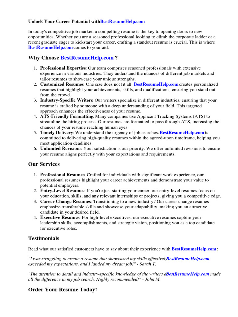 Printable Simple Resume Template | PDF | Résumé | Page Layout