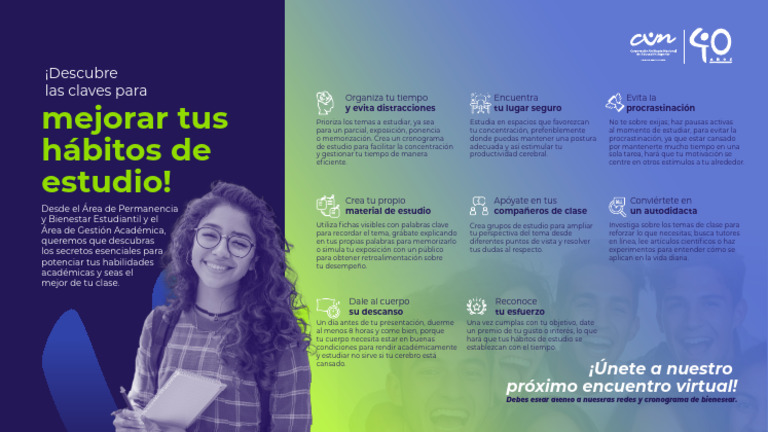 Habitos de Estudio | PDF | Cognición | Ciencia cognitiva