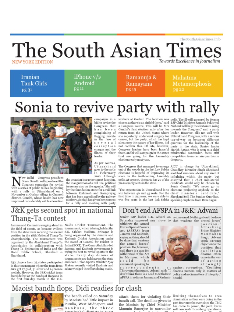 The South Asian Times | PDF | Apple Inc. | Saudi Arabia