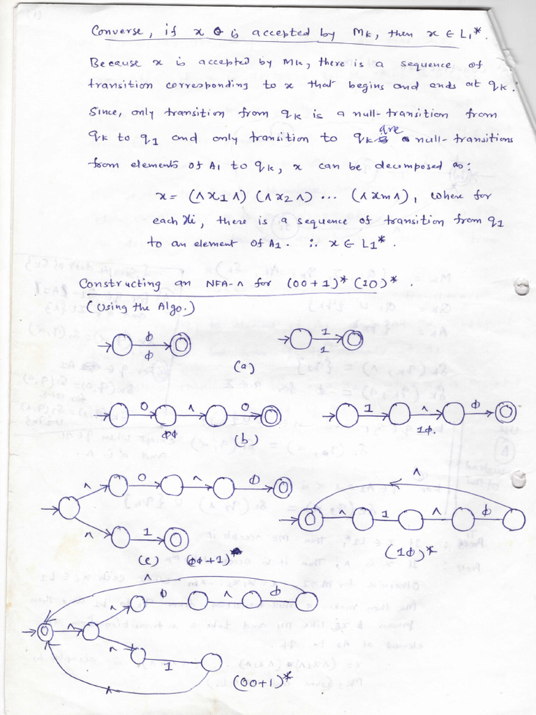 TAFL Lecture 31.1 and 2.2 2024 | PDF
