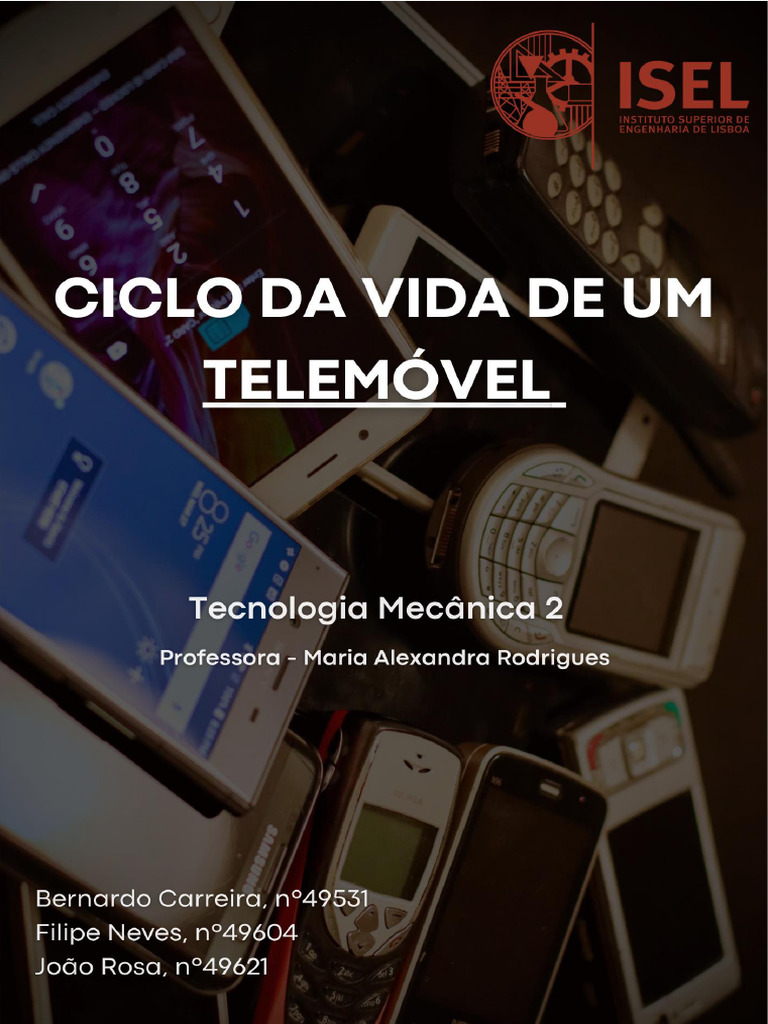Ciclo de Vida de Um Equipamento Eletronico-Telemovel | PDF | Reciclagem ...