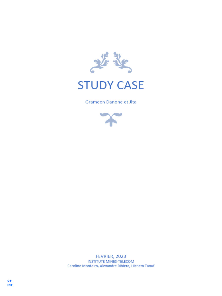study case | PDF | Marketing | Strategic Management