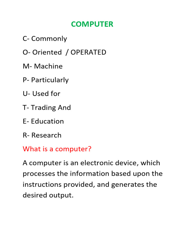 Chapter 1 | Download Free PDF | Computer Data Storage | Input/Output