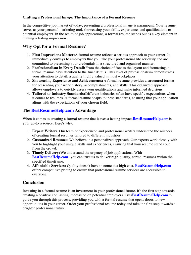 Formal Letter Format Sample Malaysia | PDF | Résumé