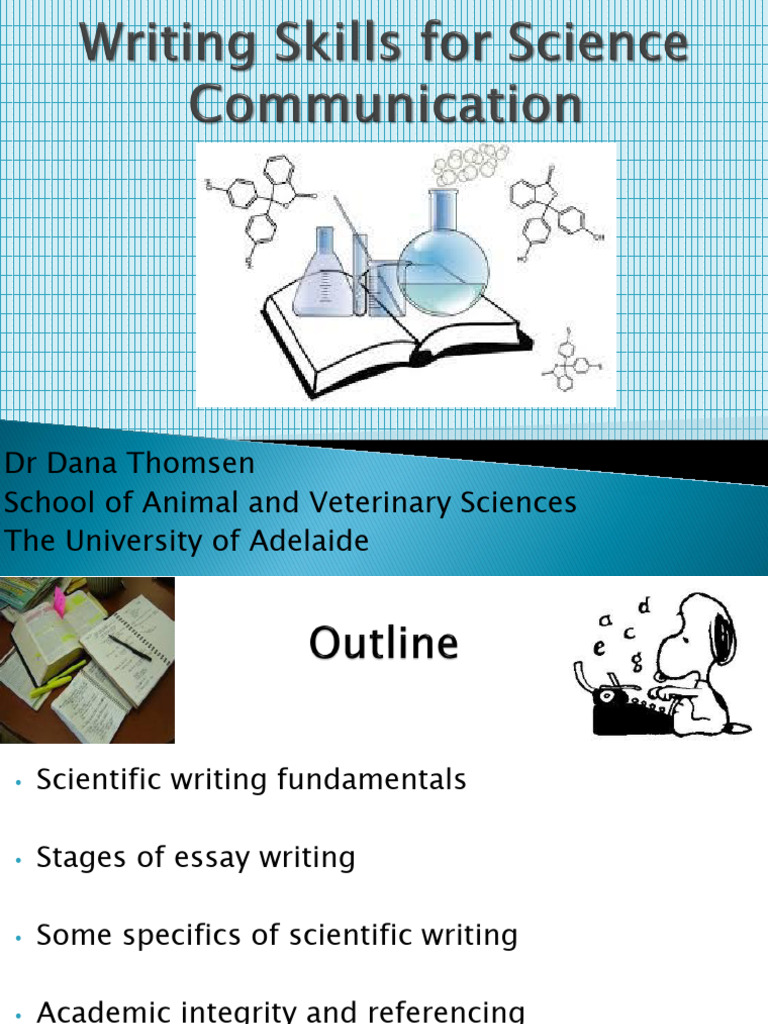 Writing Skill For Science Communication | PDF | Essays | Critical Thinking