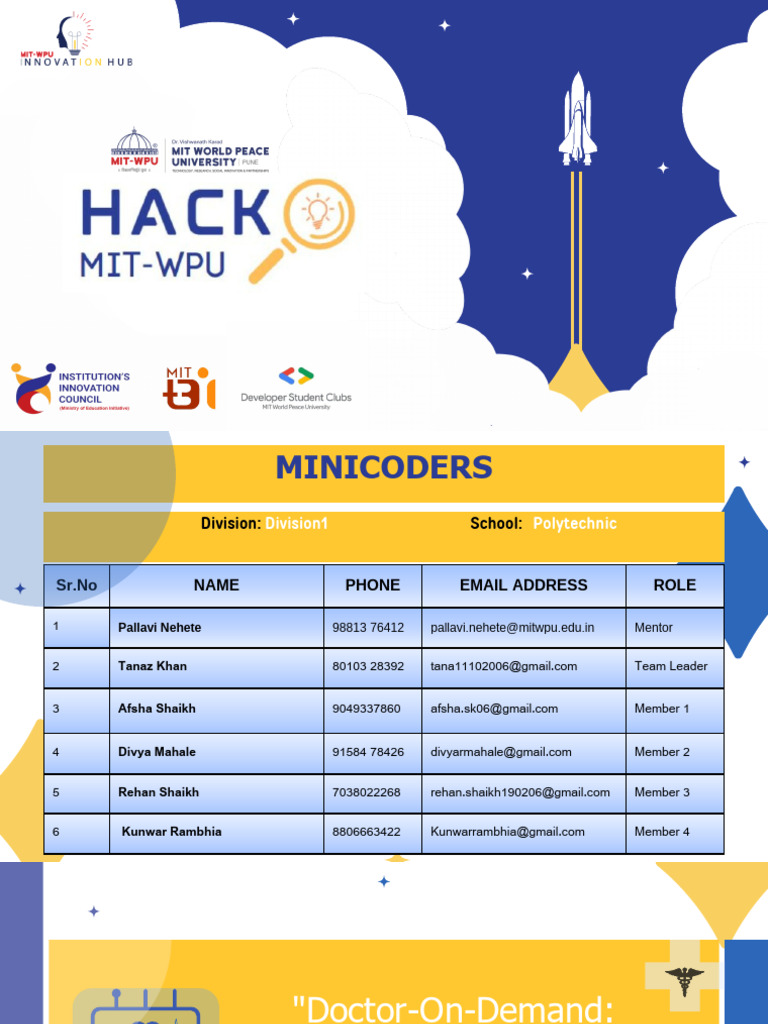 Hackathon Minicoders | PDF | Mobile App | Advertising