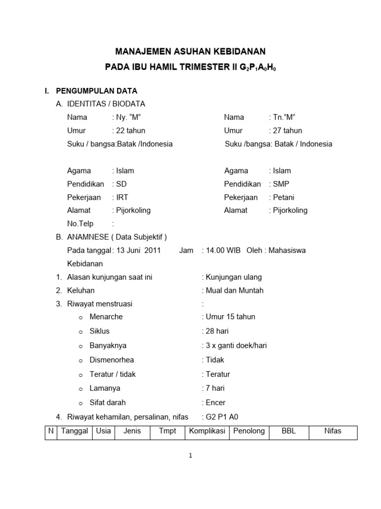 Format Anc Berisi | PDF
