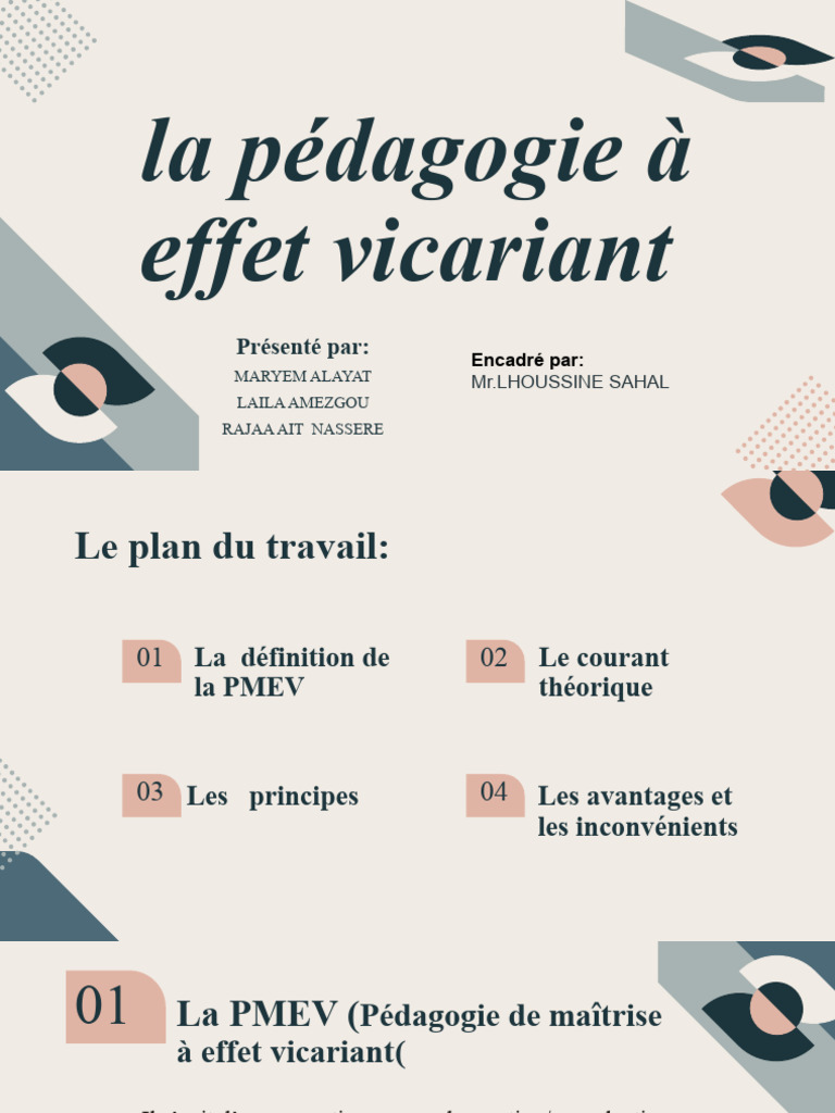 Pédagogie À Effet Vicariant-13 | PDF | Pédagogie | Apprentissage