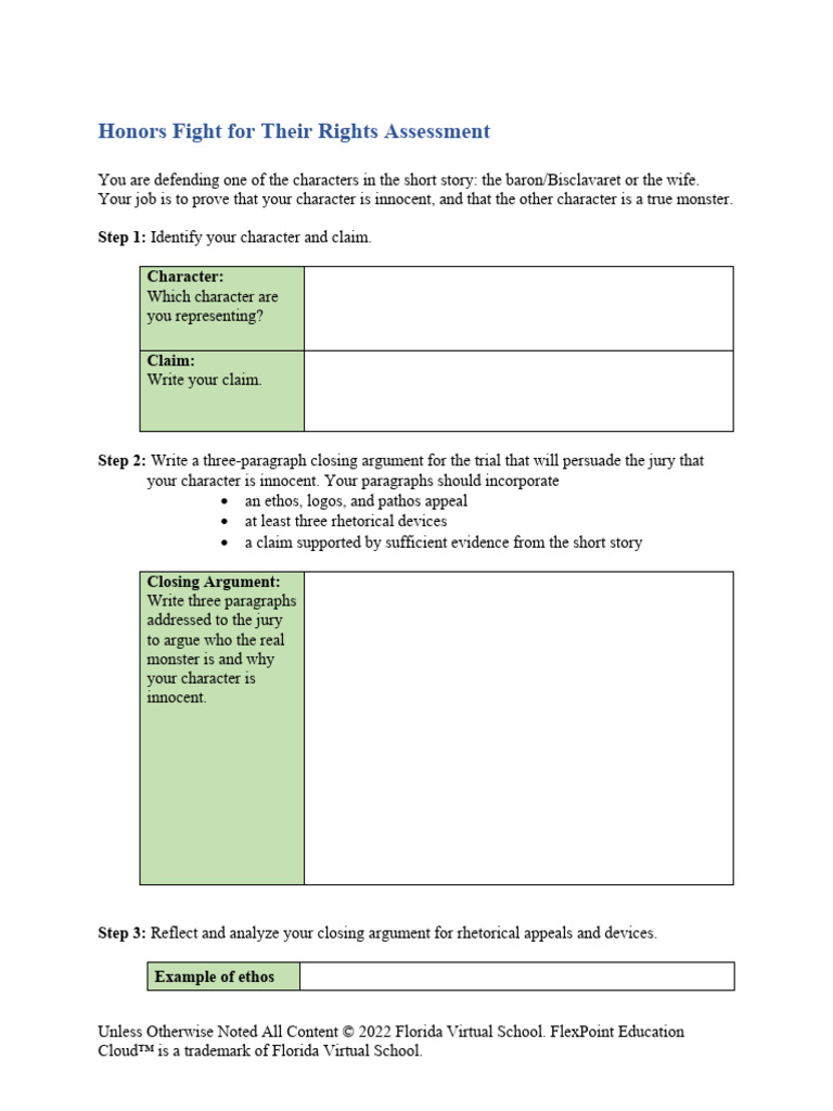 Honors Fight For Their Rights | PDF | Logos | Argument