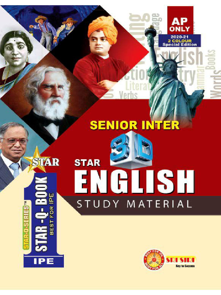 Star Q English Study Material For Second Year | PDF