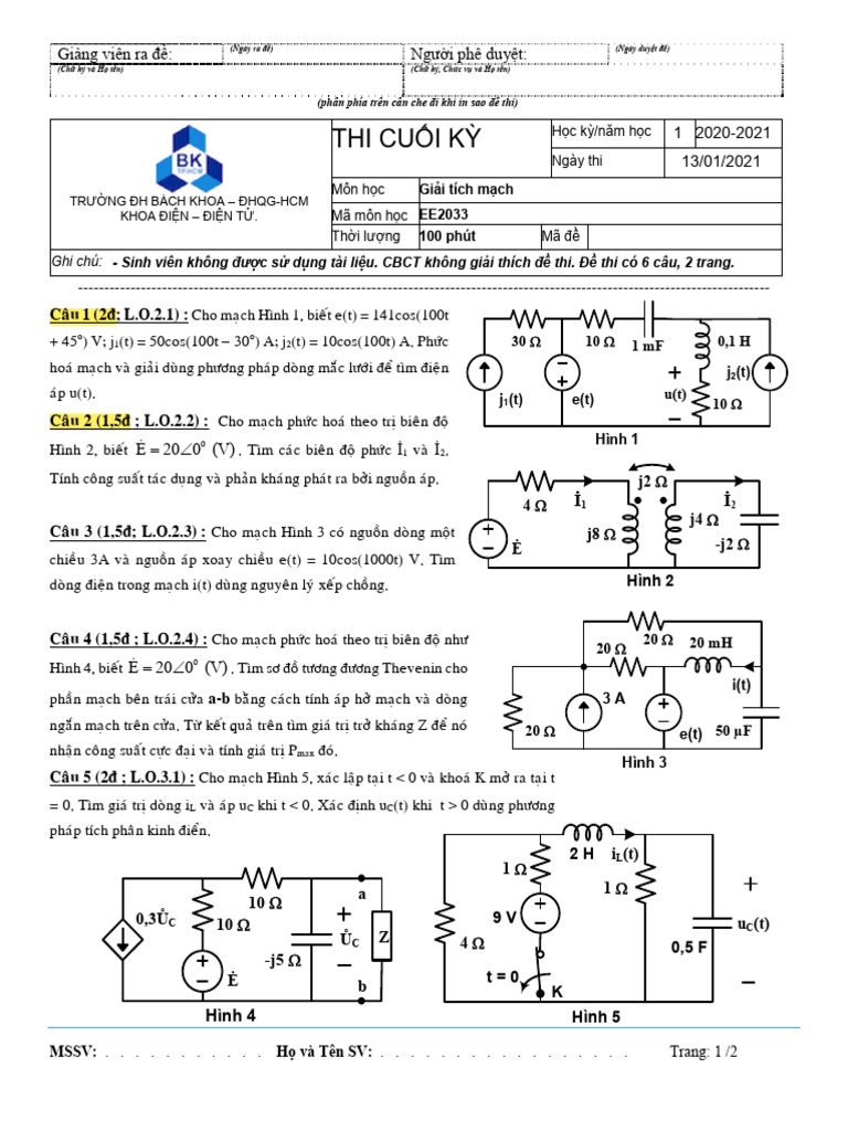 THI GTM CQ19 DapAn | PDF