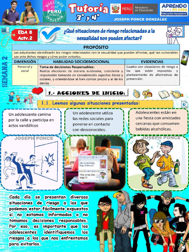 TUT. 3° y 4° - Sem. 2 Exp. N°8 | PDF