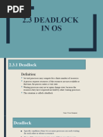 Conditions For Deadlock in Operating System - GeeksforGeeks | PDF ...